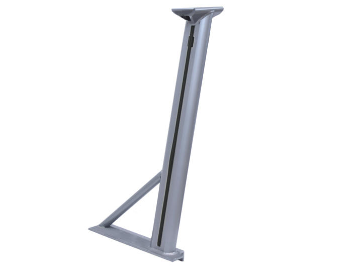 Upright Support, Right Front or Left Rear, TradeSport, Silver. Fits MPG920.